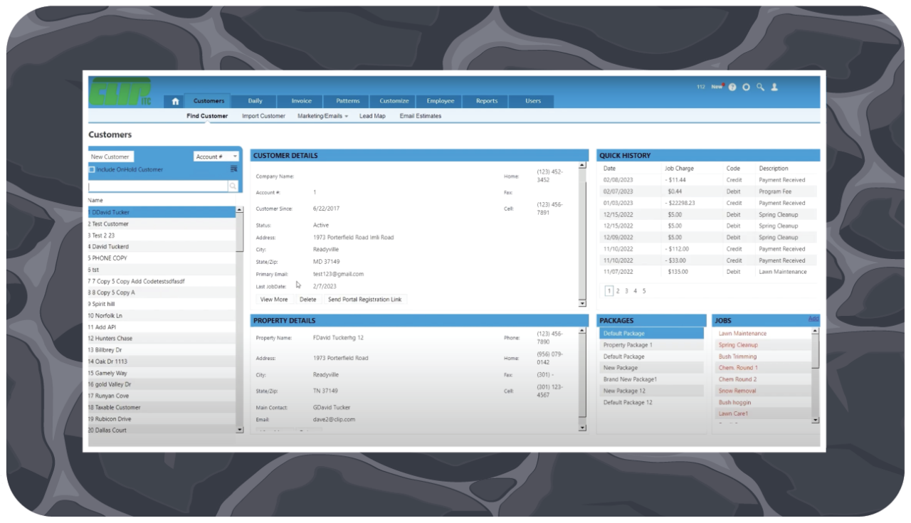 Get Started - CLIP Lawn Maintenance Software