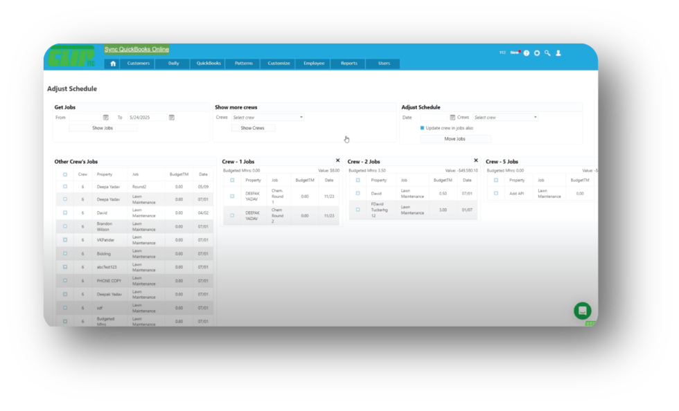 Get Started - CLIP Lawn Maintenance Software